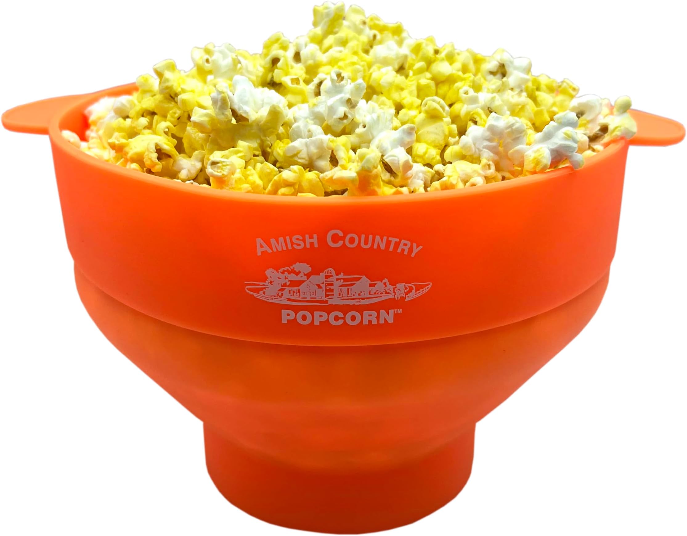 Amazon.com: Amish Country Popcorn | Collapsible Silicone Microwave ...