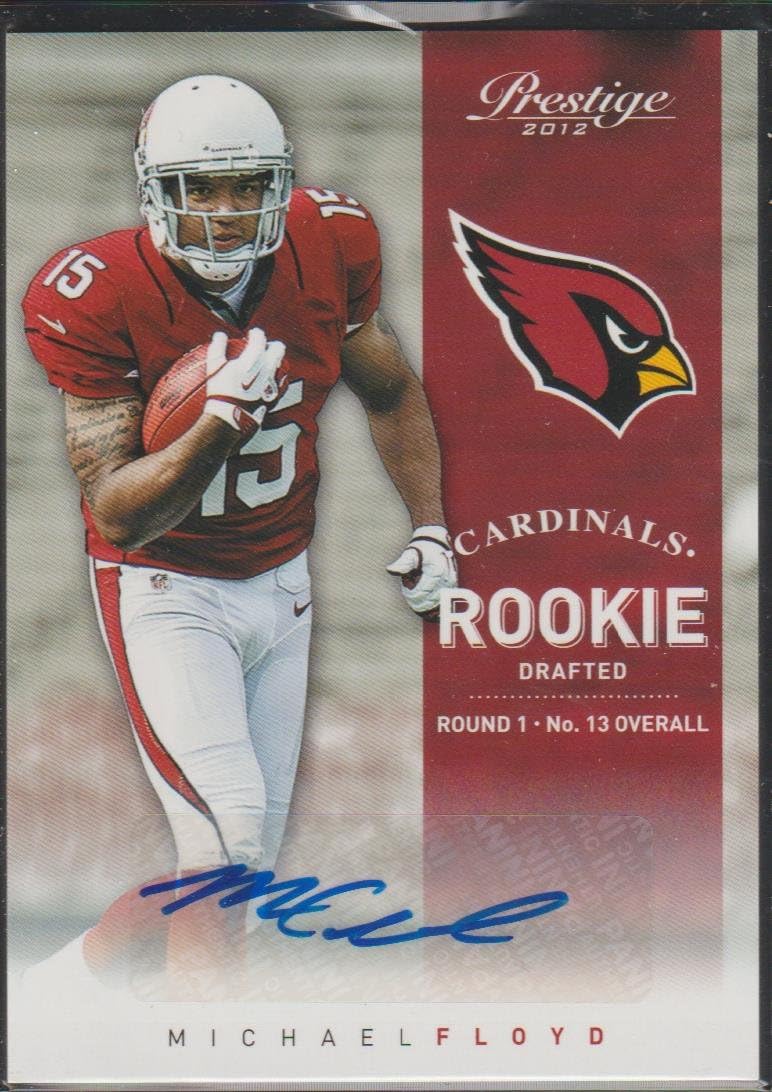 Amazon.com: 2012 Panini Prestige Michael Floyd Cardinals Autographed ...