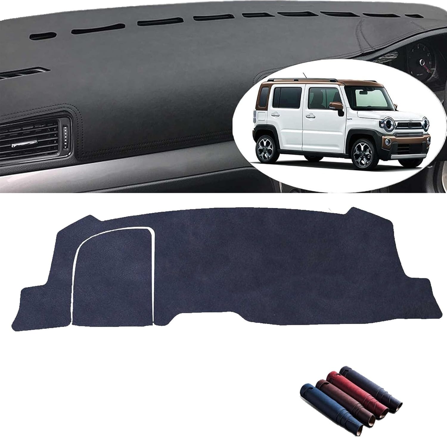 Amazon | スズキ ハスラーhustler2代目 MR52S MR92S 2020 2021に適用 カー ダッシュボードマット ダッシュボードパッ ダッシュボードマット 車内 ...