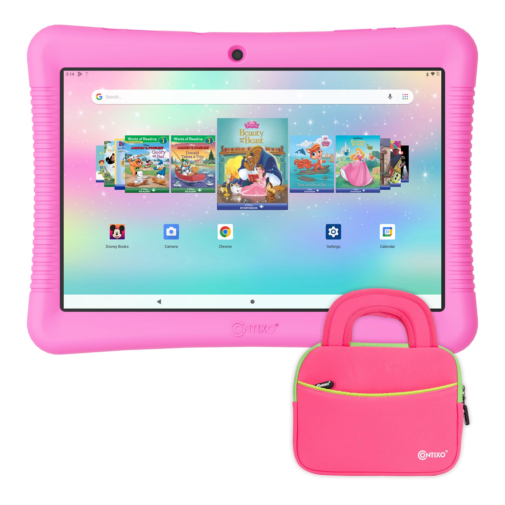 Amazon.com : Contixo K102 10" Kids Tablet Bundle - HD Learning Tablet ...