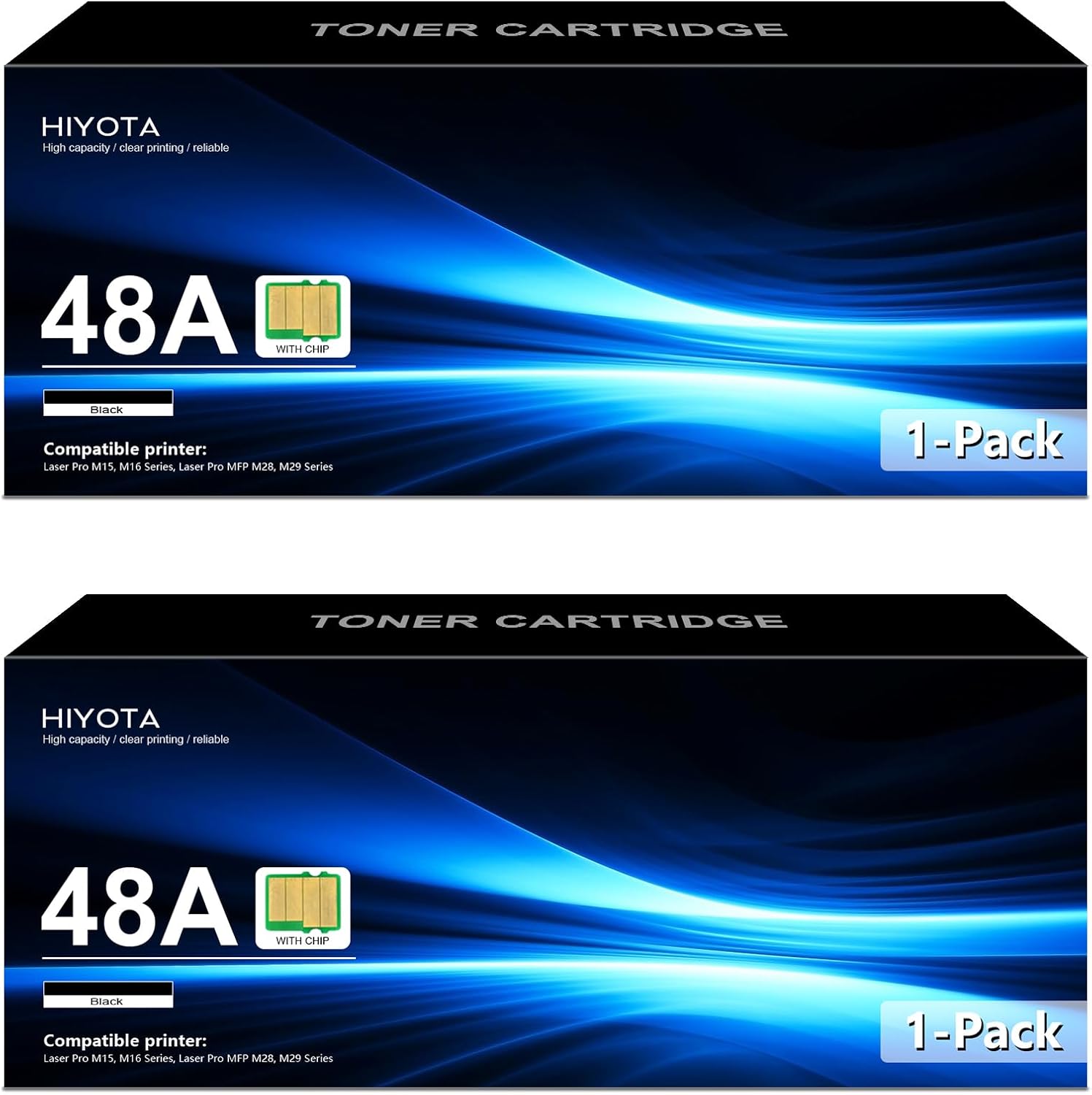 Amazon.com: CF248A 48A Black Toner Cartridge High Yield 2 Pack ...