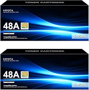 Amazon.com: CF248A 48A Black Toner Cartridge High Yield 2 Pack ...