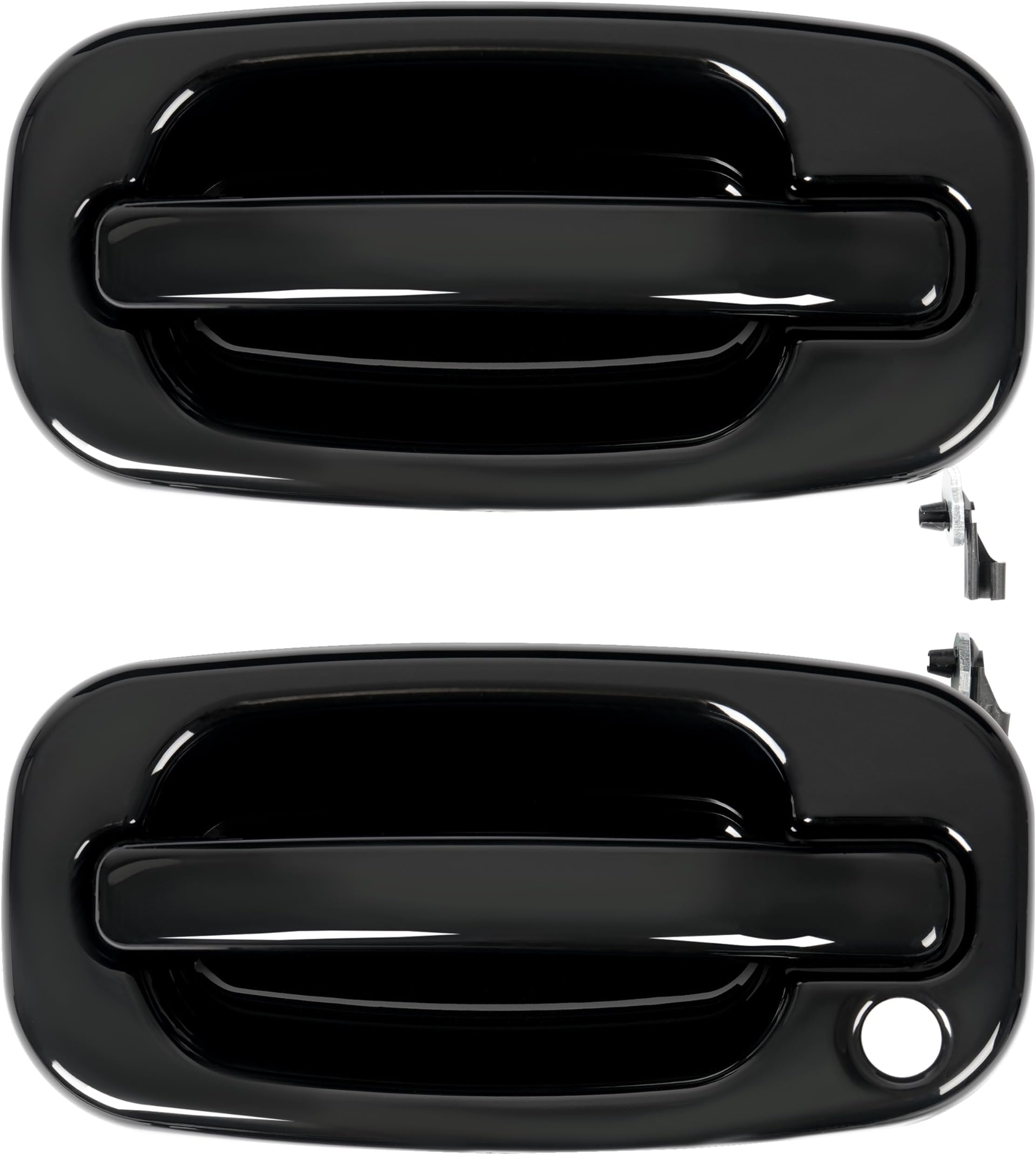 Amazon.com: Exterior Door Handle Front Left & Right Pair with Key Hole ...