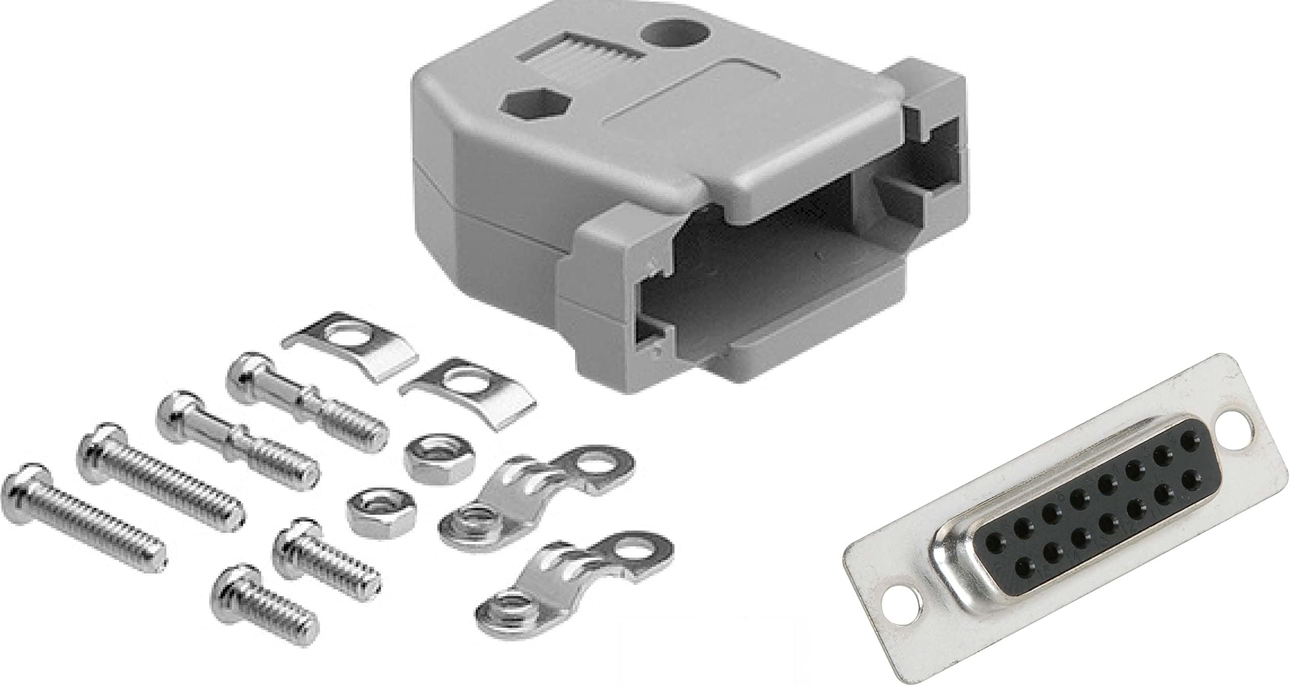 Amazon.com: CompuCablePlusUSA.com Best DB9 Connector Male Crimp-on with ...