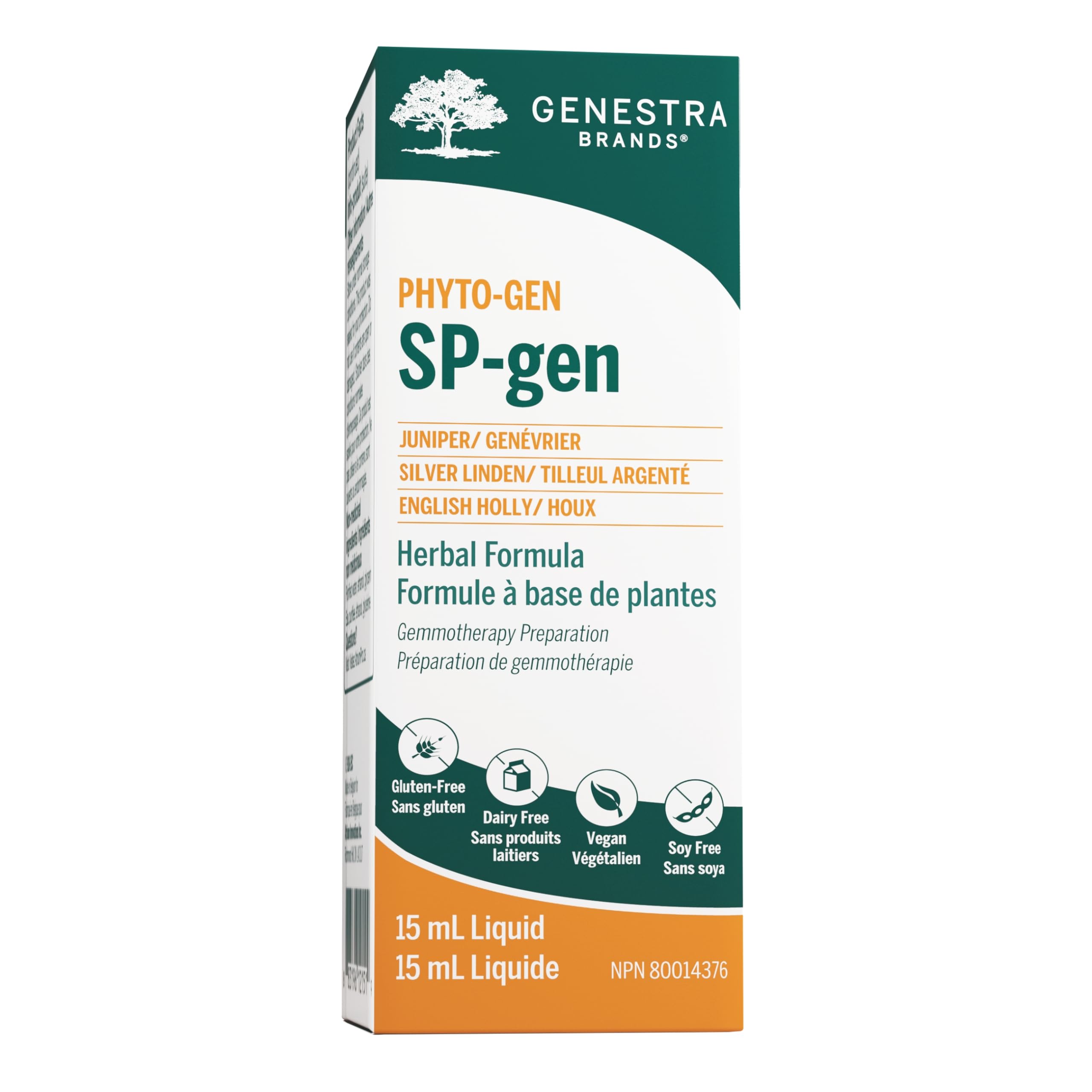 Genestra Brands - Spm-gen - Juniper, Silver Linden, and English Holly ...