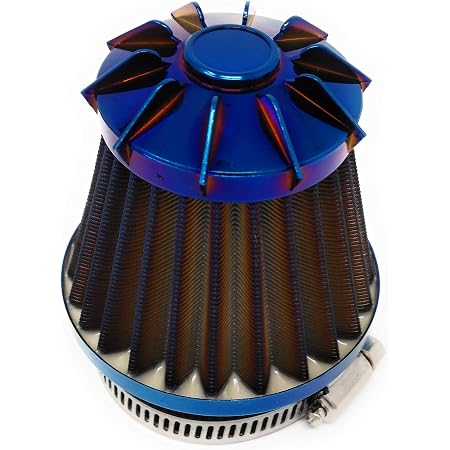 TRP TRADERS High Performance Motorcycle/Bike Air Filter with adjustable ...