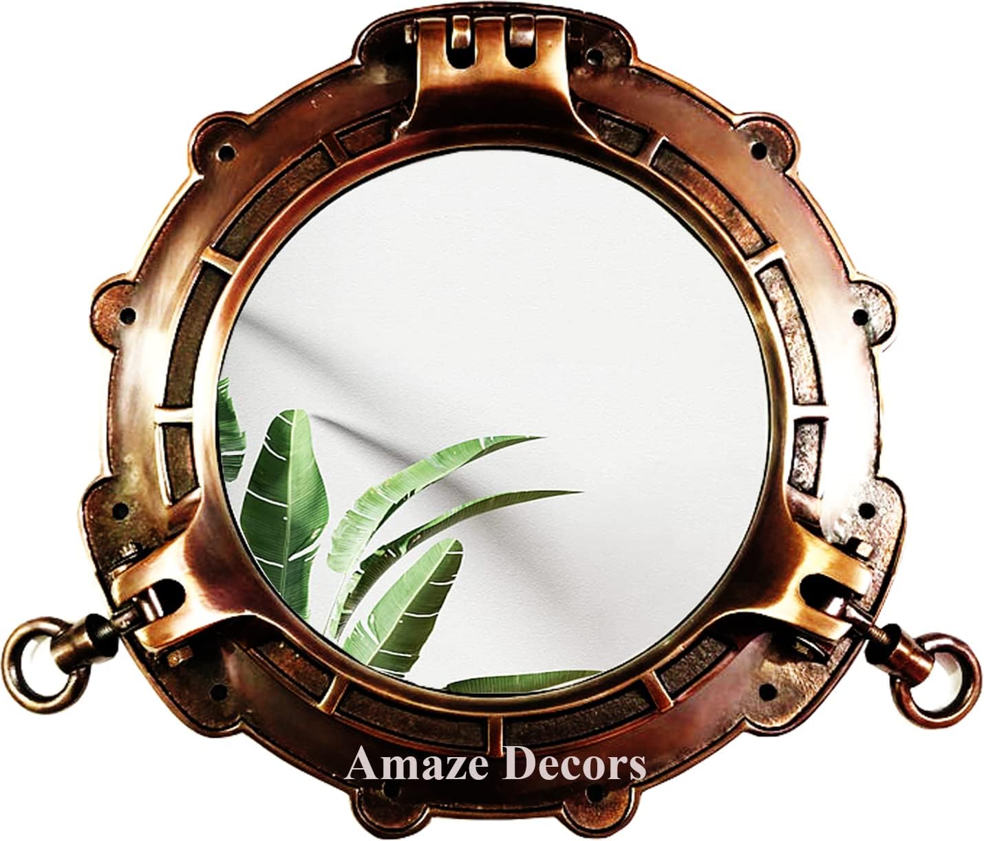 Amazon.com: Ama decors Copper Antique Finish Aluminium Ship Porthole ...