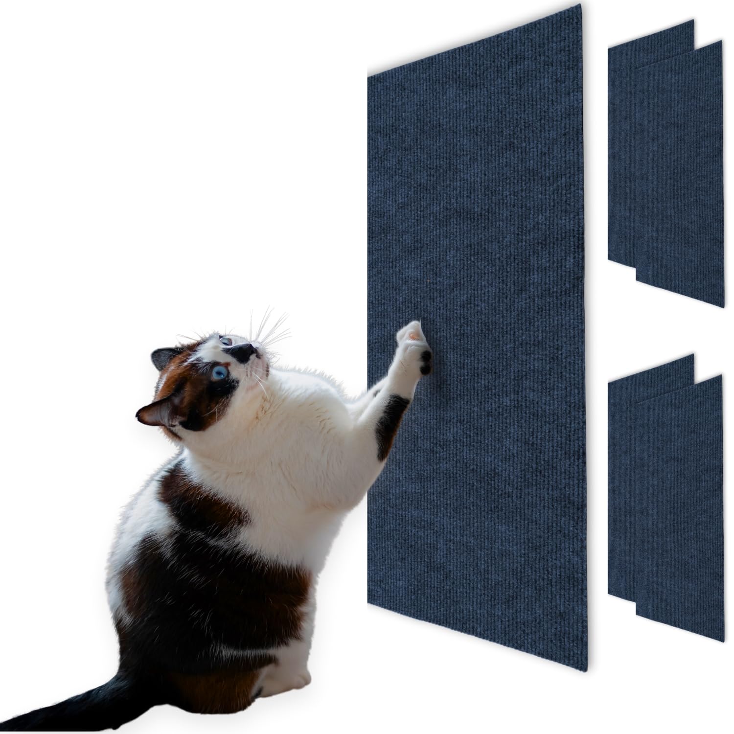 Amazon.com : Cat Scratch Mat (5 Pack), 23.6’’ x 11.8’’ Cat Wall ...