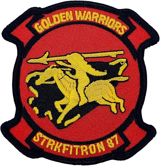 Amazon.com: VFA-87 Golden Warriors Patch - 3.25 x 3.5 inch Hook ...
