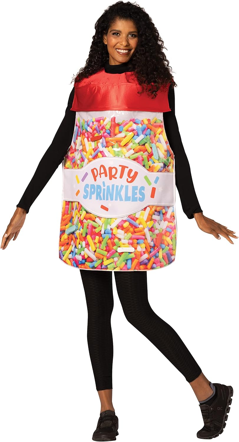Amazon.com: Rasta Imposta Confetti Sprinkles Bottle Halloween Costume ...