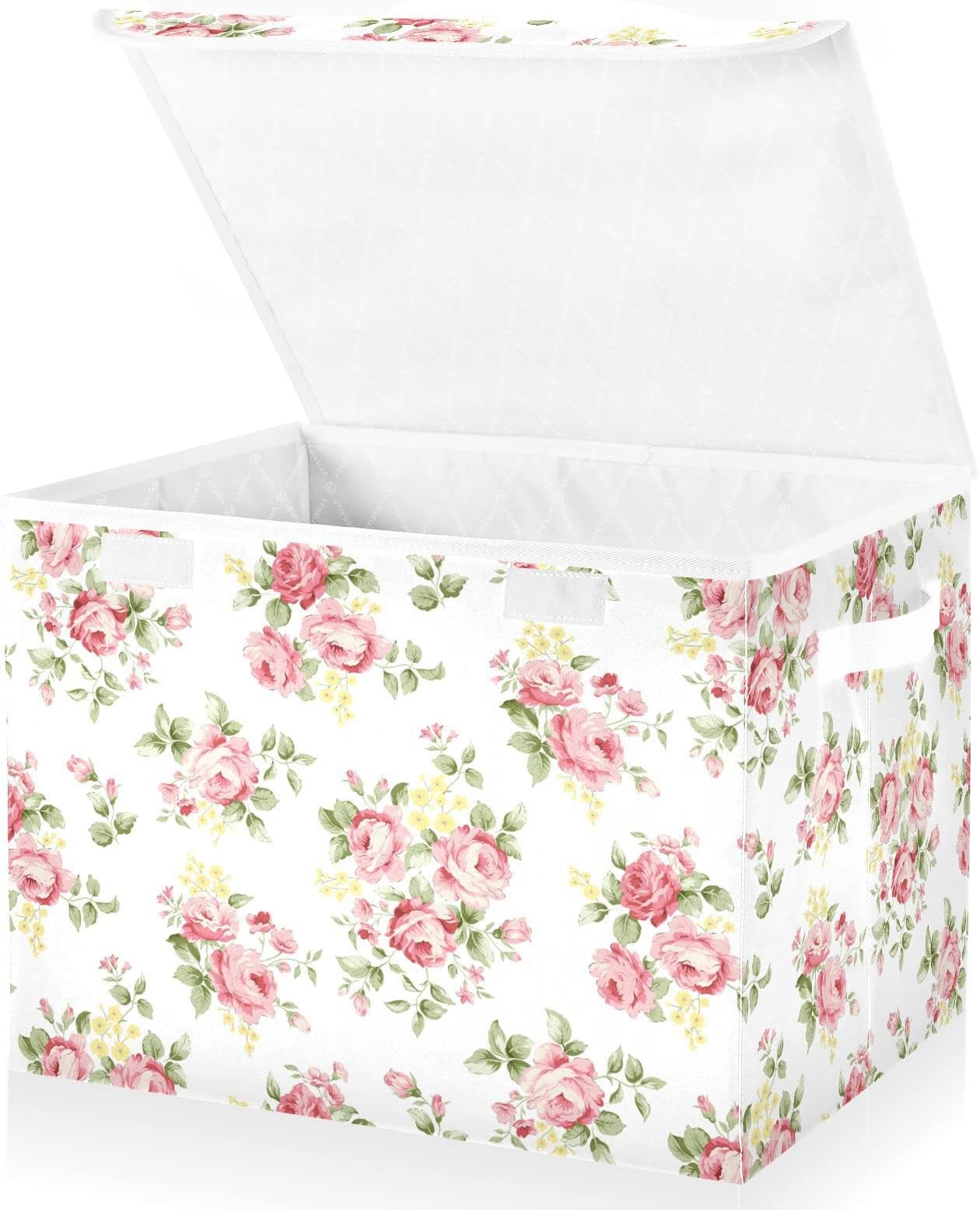 Amazon.com: senya Storage Baskets Collapsible Storage Bins with Lids ...