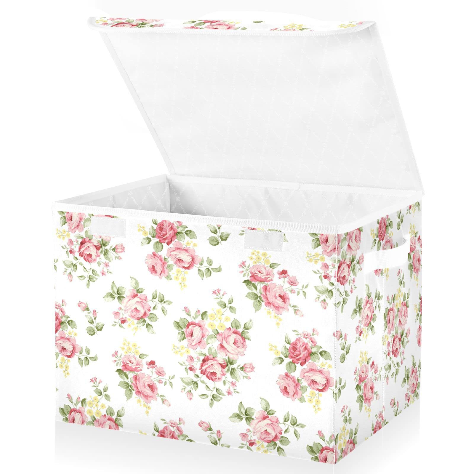 Amazon.com: senya Flower Storage Baskets Collapsible Storage Bins with ...