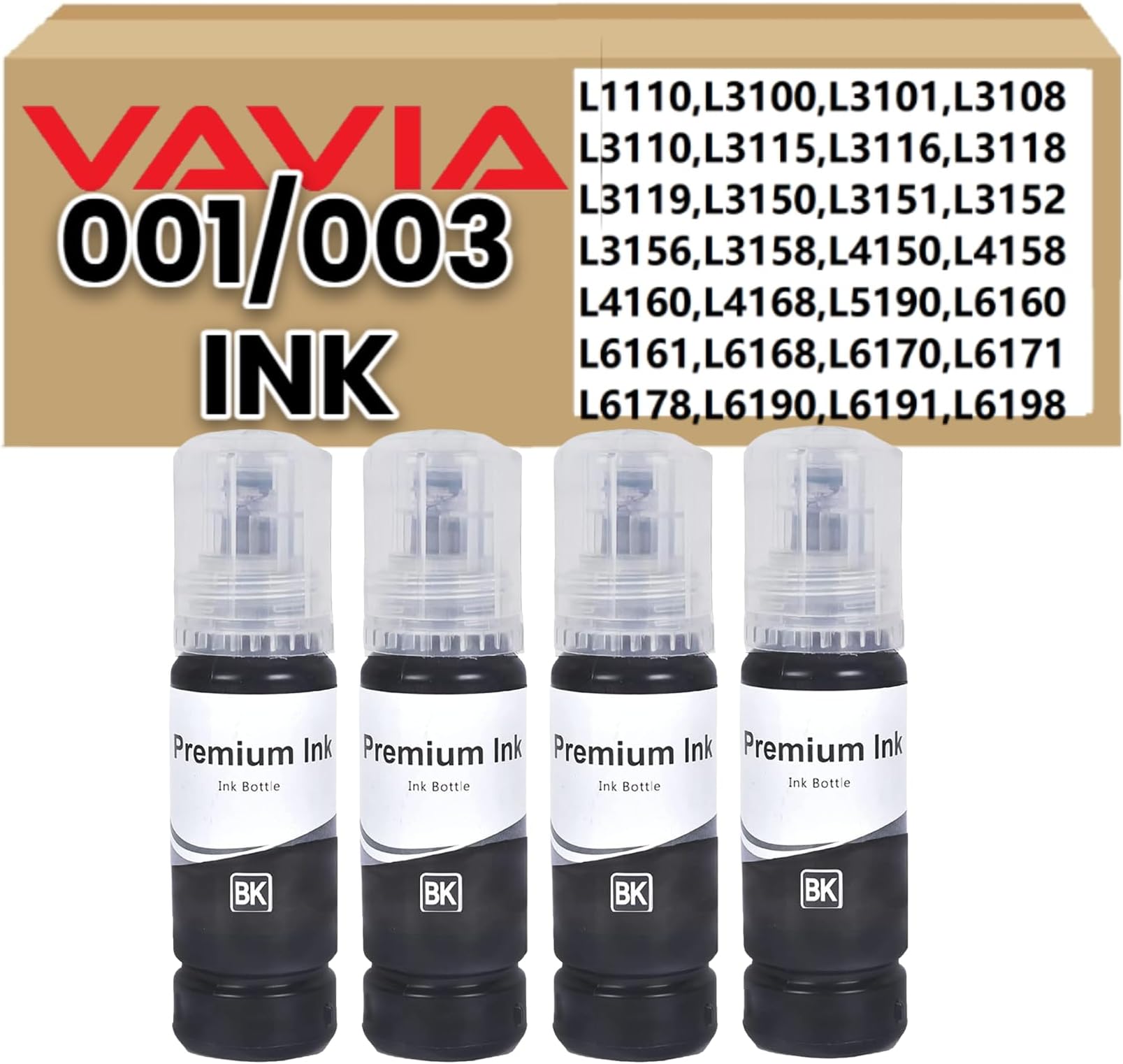 003 Ink Compatible for Epson L3250/ L3260/ L5290/ L3210/ L3256/ L3150 ...
