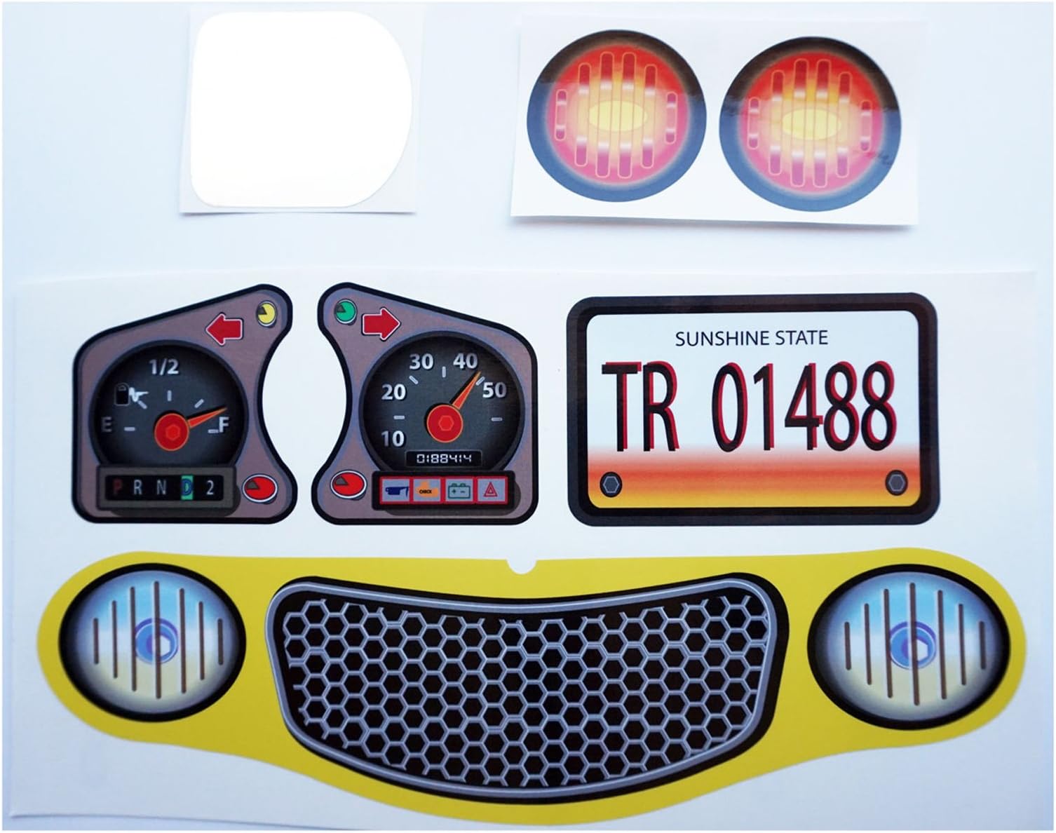 Amazon.com: The Toy Restore Replacement Decals Fits Little Tikes ...