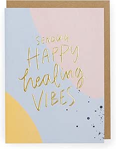 Kindred - Healing Vibes - Get Well Card : Amazon.co.uk: Stationery ...