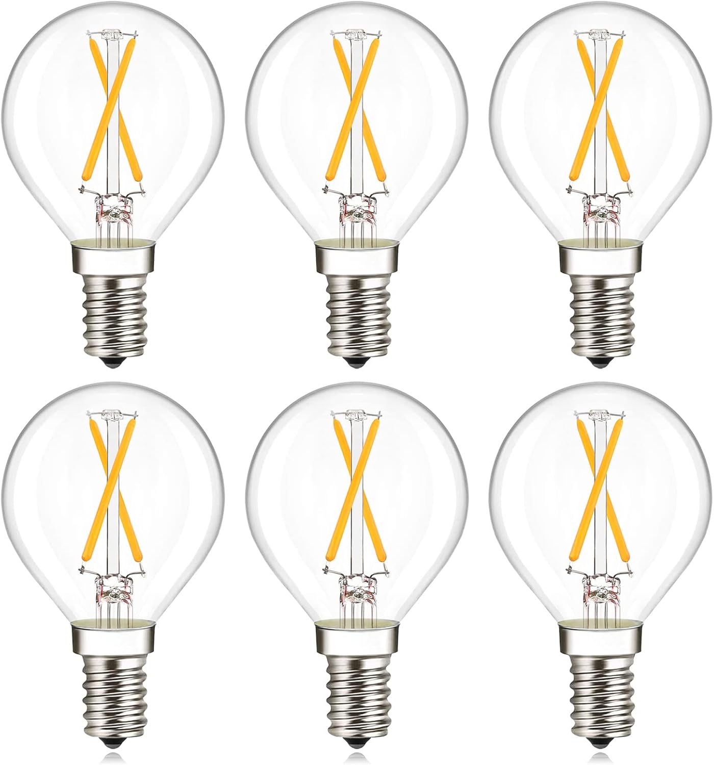 LUMILECT G16.5 LED Bulb E12 G16 1/2 Round LED Candelabra Bulb 25W ...