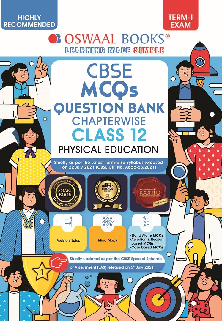Buy Oswaal CBSE MCQs Question Bank Chapterwise For Term-I, Class 12 ...