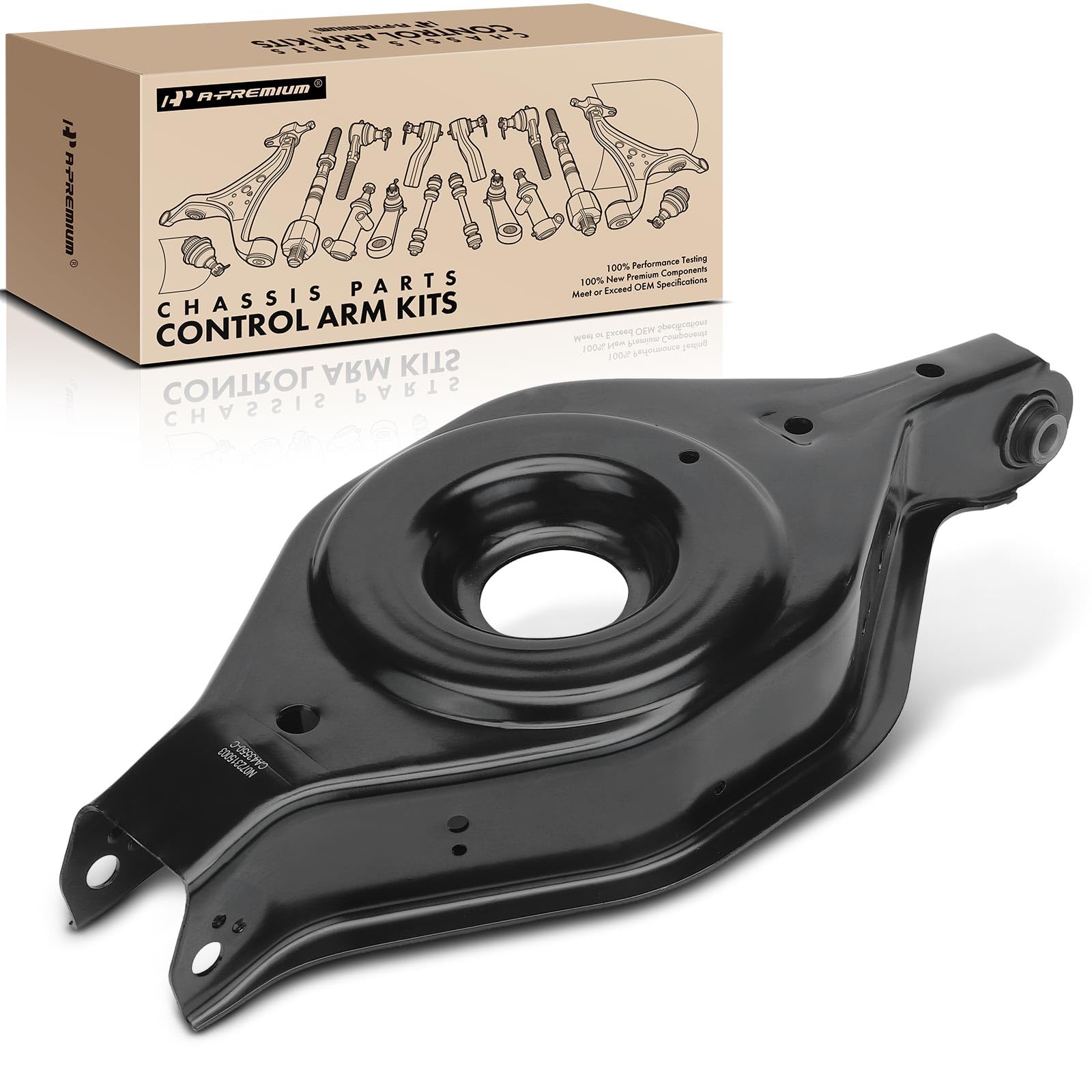 A-Premium x2 Rear Lower Rearward Control Arms with Bushing Compatible ...