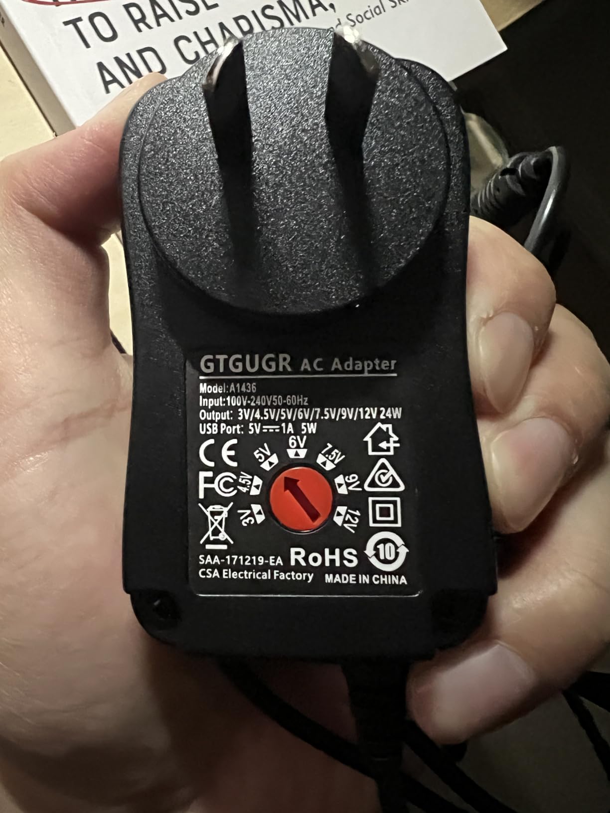 Universal Adapter Power Supply 30W AU 2.1A,3V,5V,6V,9V,12V,Adjustable ...