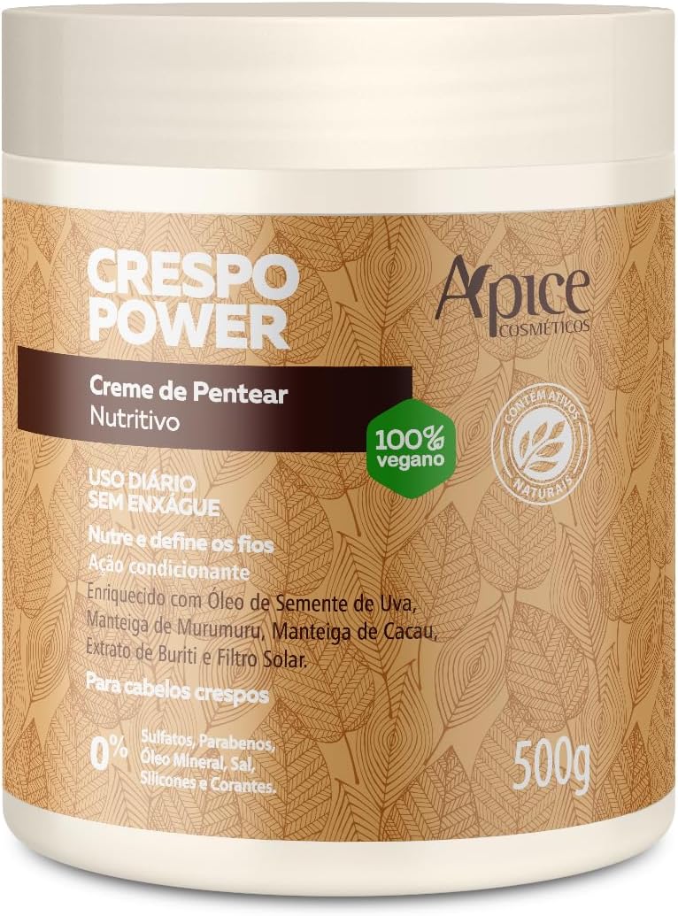 Creme De Pentear Nutritivo Crespo Power 500g | Amazon.com.br