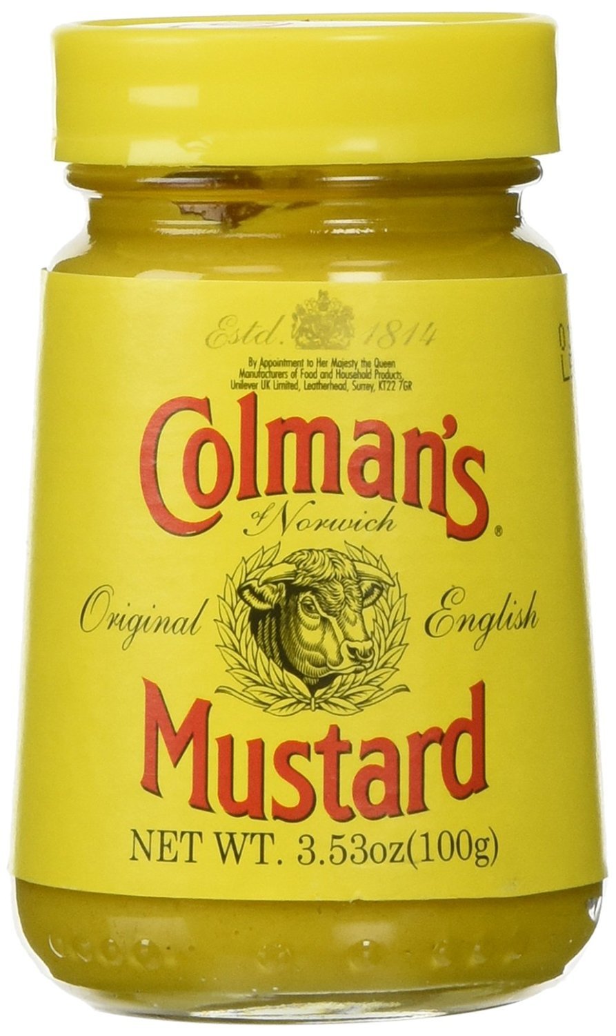 Amazon.com : Colman's Original English Mustard, 3.53 Ounce (00525139 ...