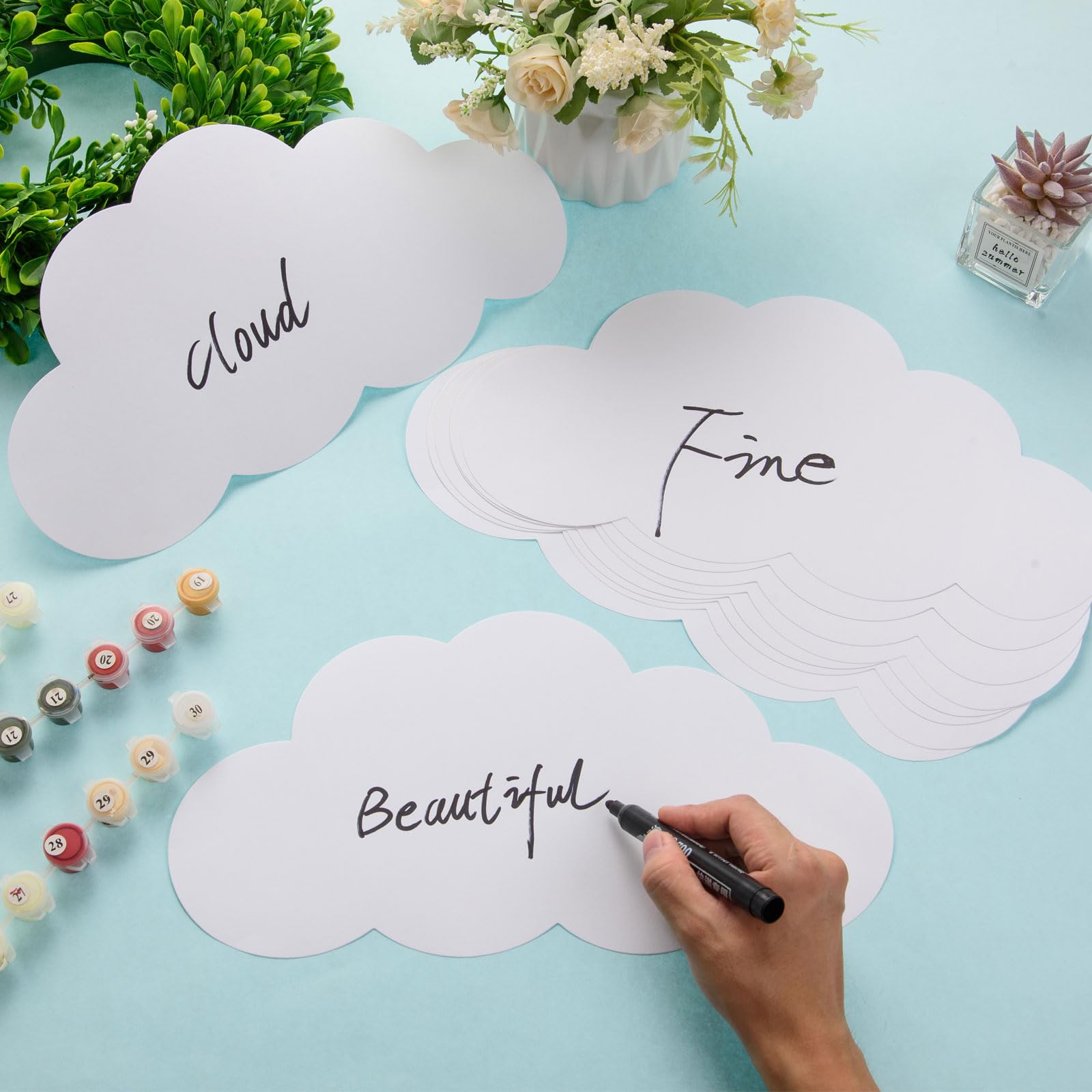 Cloud Shaped Poster Board