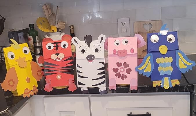 WATINC 9Pack DIY Hand Puppet Craft Kit for Philippines | Ubuy