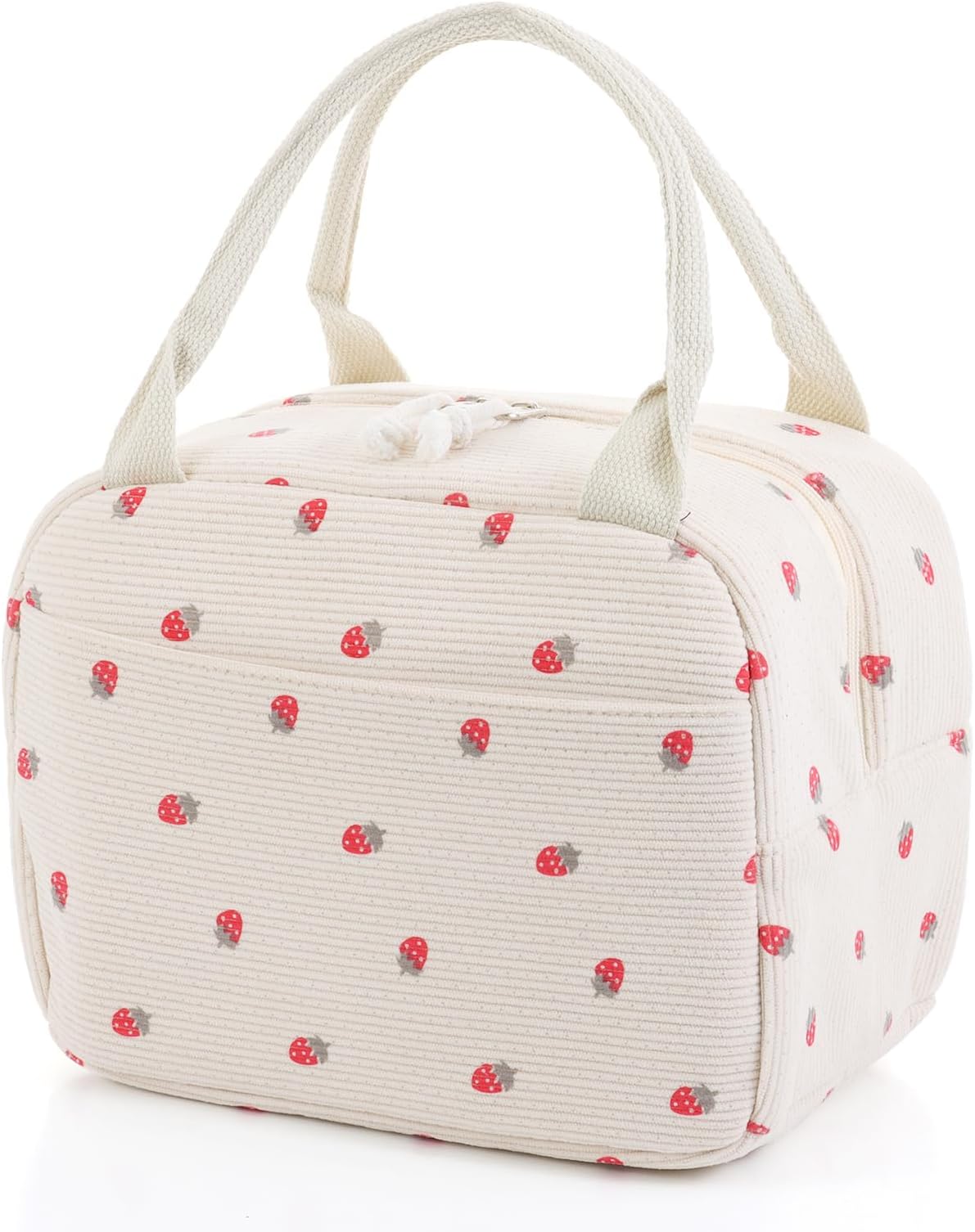 Amazon.com: Bluboon Lunch Bag for Women Men Cute Corduroy Lunch Tote ...