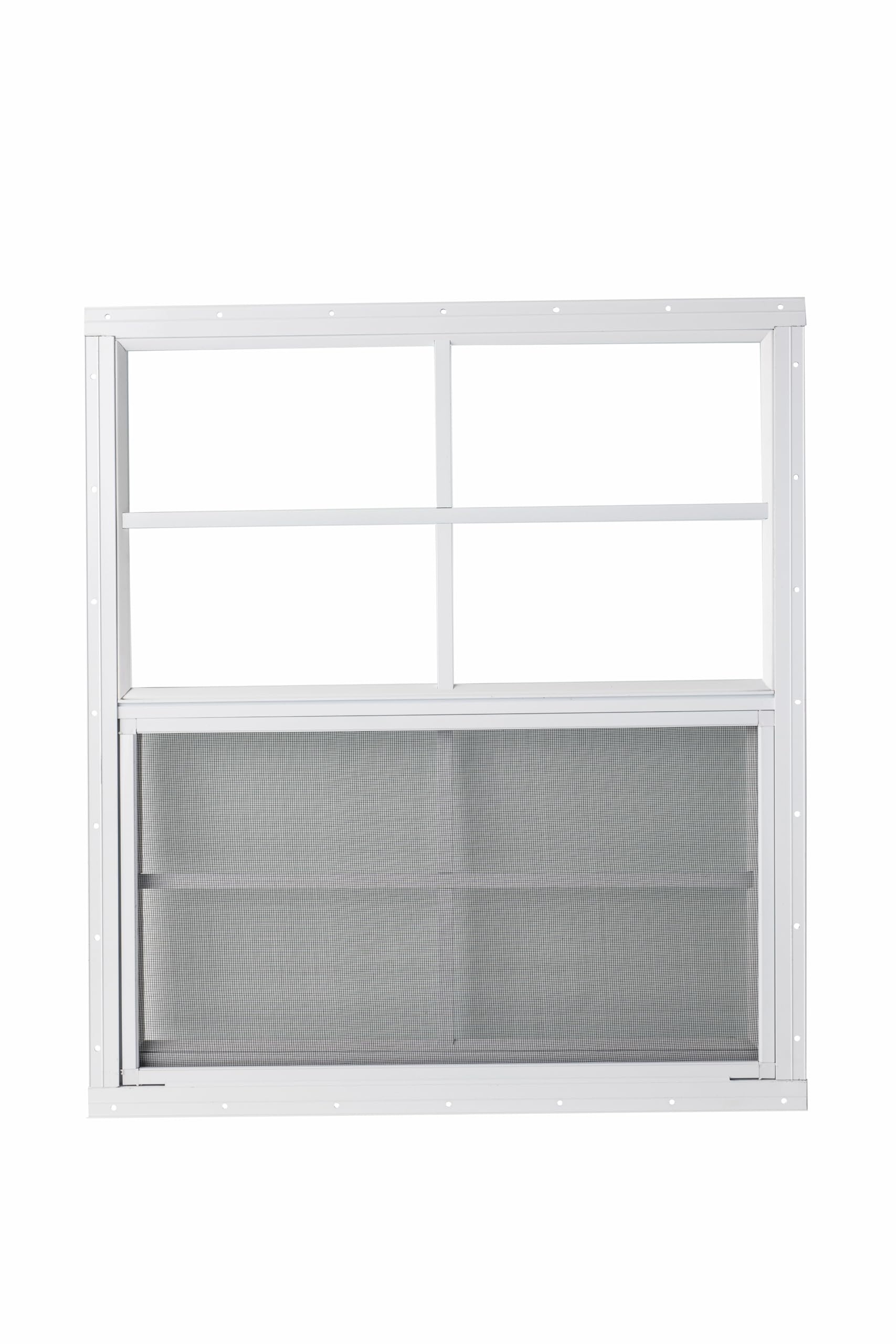24 x 27 White Flush Mount Window, Great for Sheds, Playhouses, Barns ...