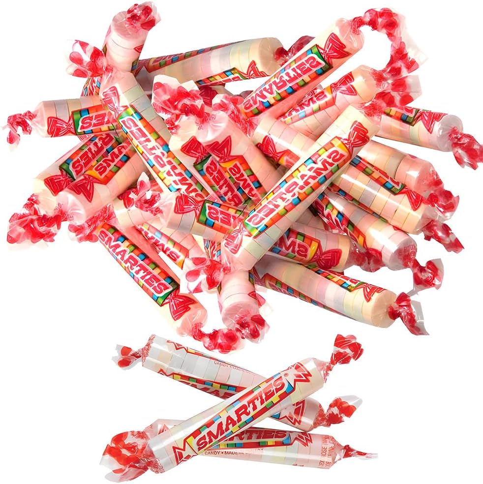 Amazon.com: Fun Express Smarties Assorted Fruit Flavors Hard Candy ...