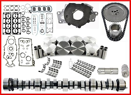 Amazon.com: Enginetech Stage 2 High Performance Rebuild Overhaul Kit ...