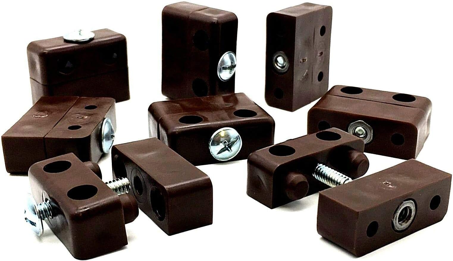 8 x Assembly blocks Knockdown Connector Modesty Jointing KD Block KD ...