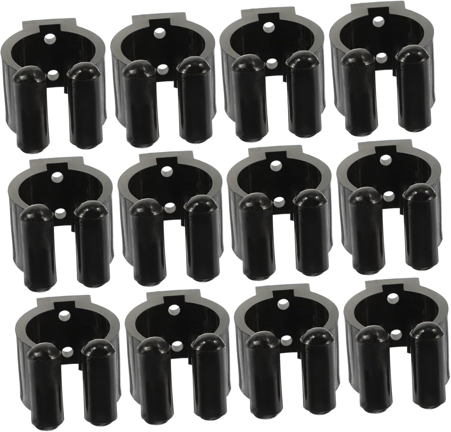 Amazon.com: OHPHCALL 12pcs Pool Cue Clip Pool Cue Rack Wall Mount ...