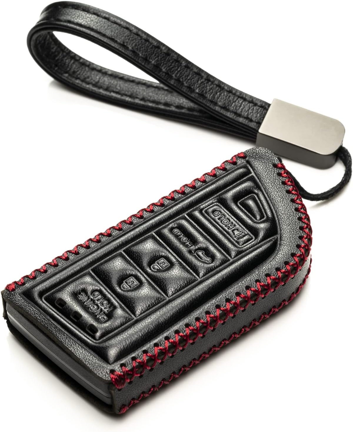 Amazon.com: Vitodeco Genuine Leather Smart Key Fob Case Compatible with ...