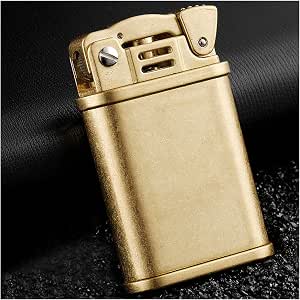 BERRIHORT Windproof Lighter with Safety Lock Flame Adjustable Cigarette ...