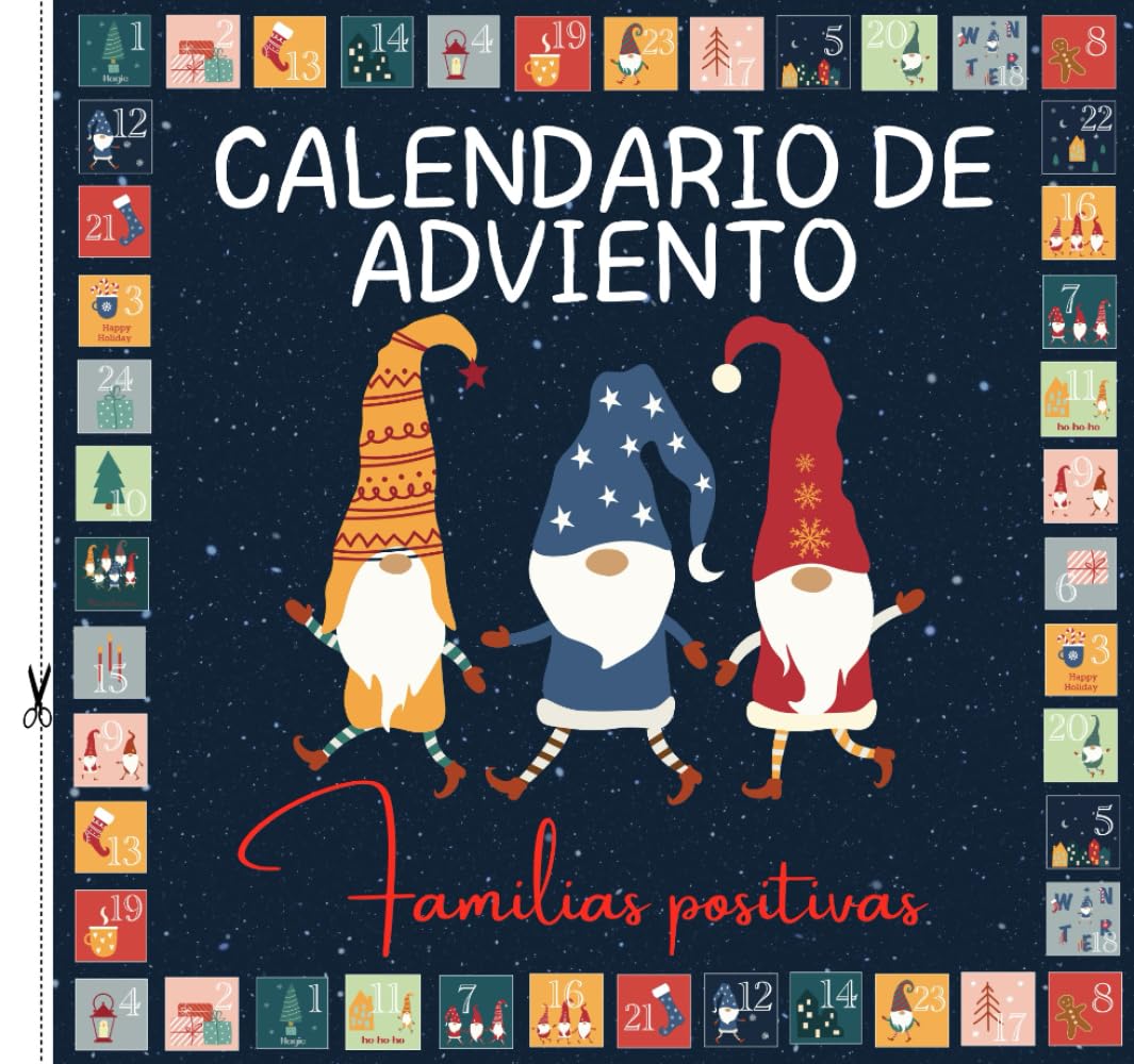 CALENDARIO DE ADVIENTO Familias positivas: Cuaderno de actividades ...