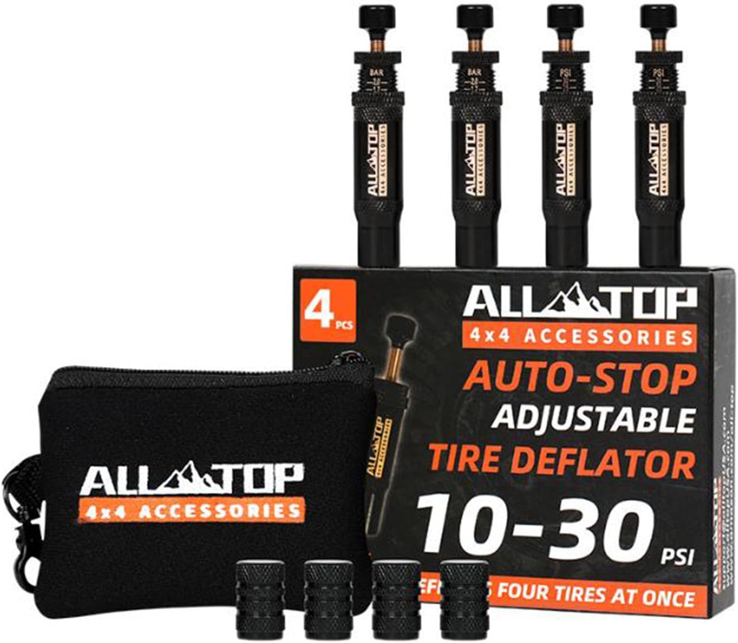 Automatic Tire Deflation Device, Tires Deflator 10-30 PSI Adjustable ...