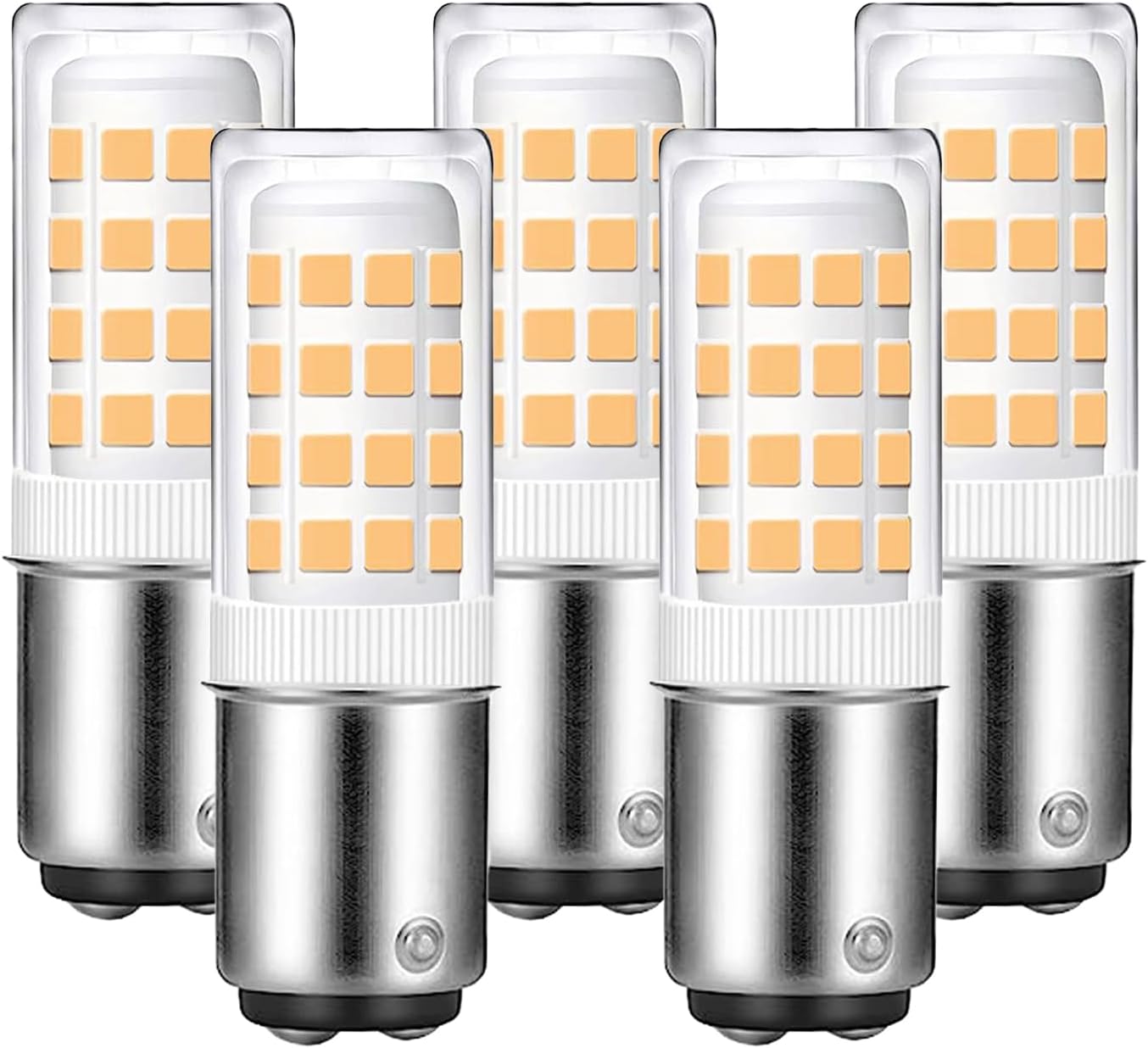 BA15D 120 Volt Double Contact/DC Bayonet Base Led Light Bulbs 30 Watt ...