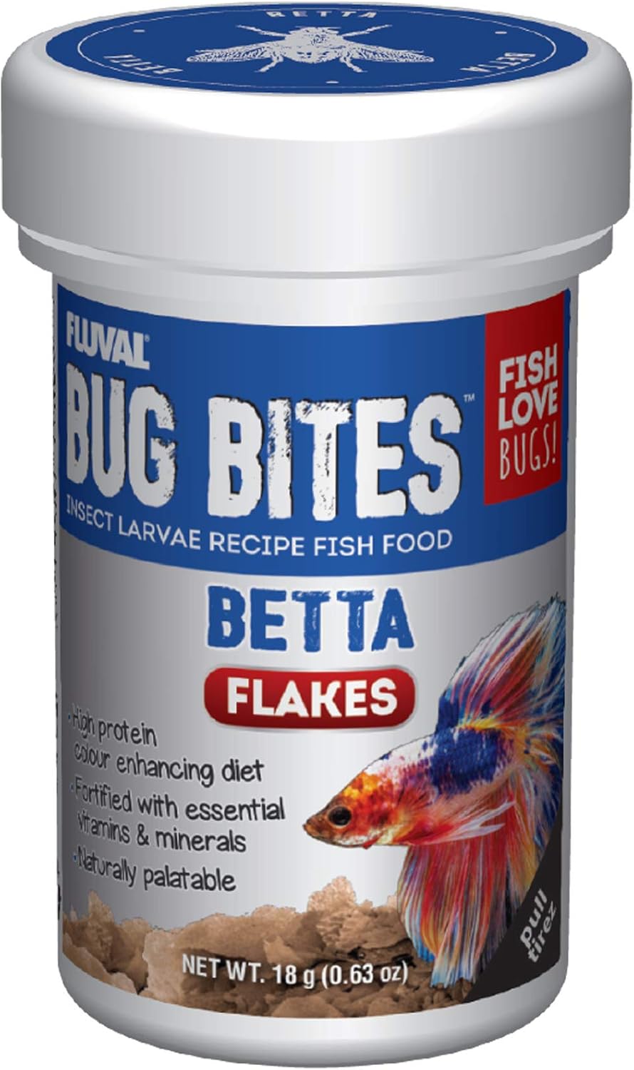 Bug Bites Betta Flakes - 18 g (0.63 oz) : Amazon.ca: Pet Supplies