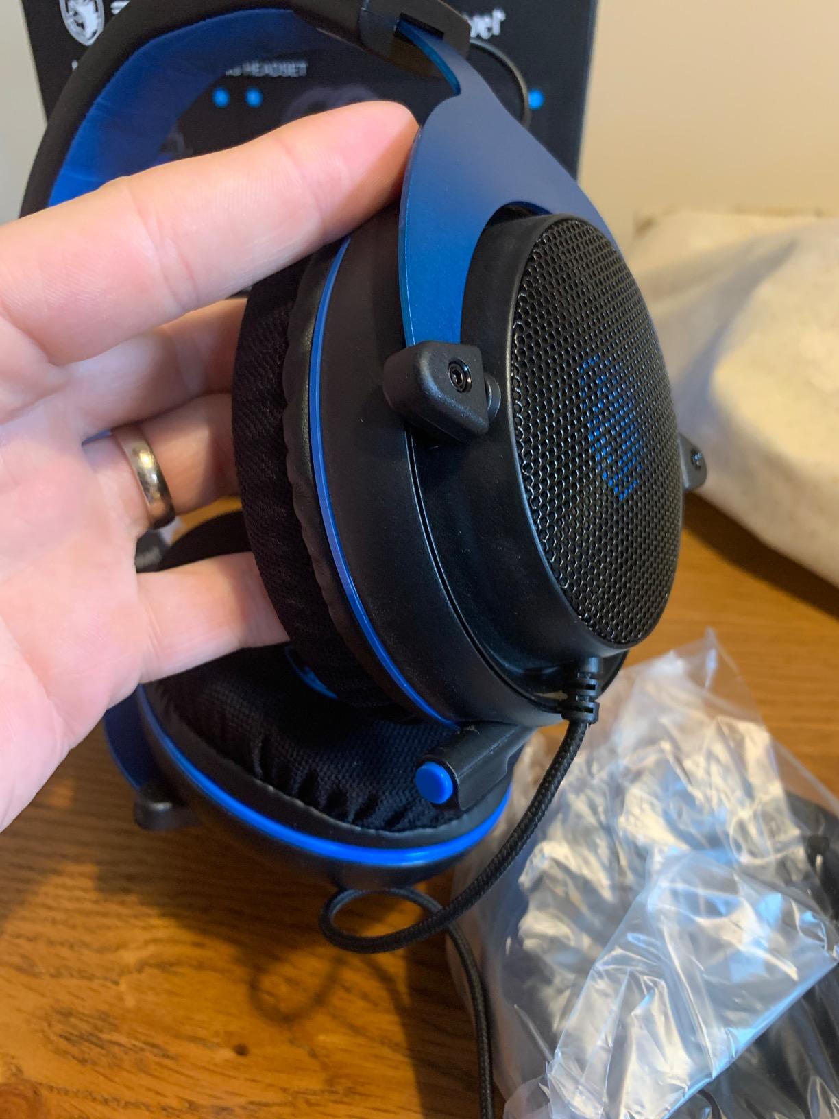 [Angel Edition] SADES MPOWER 3.5mm Gaming Headset, Over-Ear Headphones ...