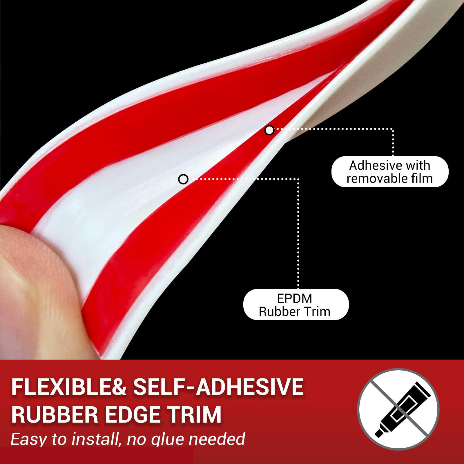 Snapklik.com : Rubber Edge Trim, Flexible Baby Proof Edge Trims For ...