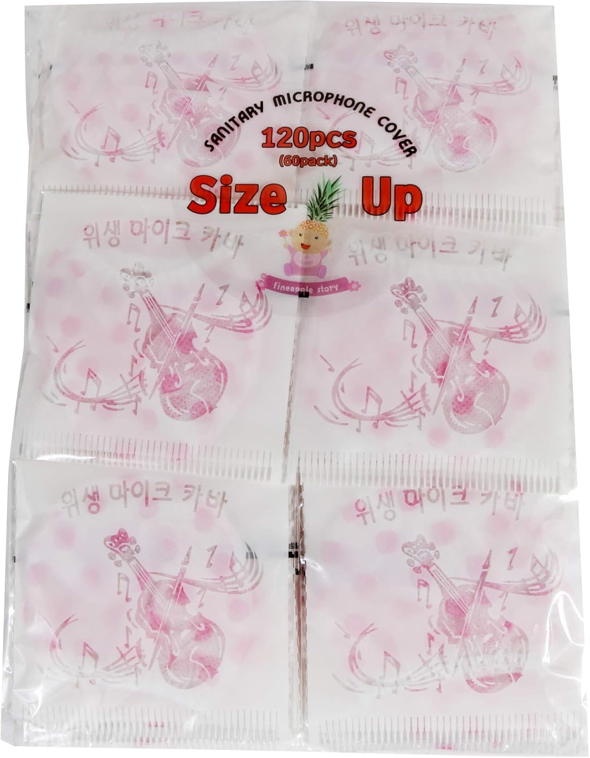 Amazon.com: 120PCS (60Pack) Large size Mike Cover Odor Removal ...