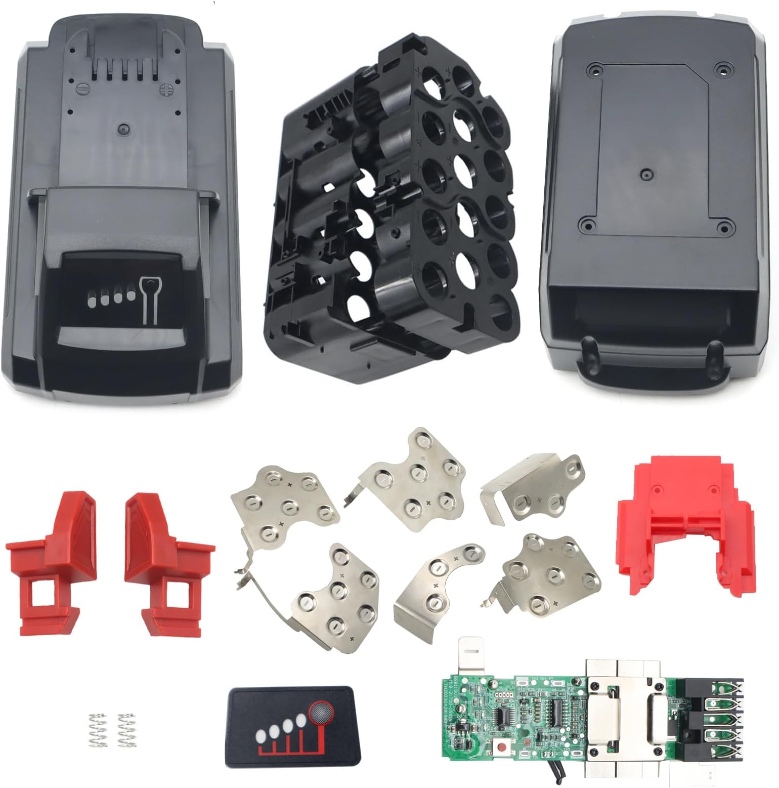 Amazon.com: Plastic Battery Case Repair Kit for Milwaukee M18 18V ...