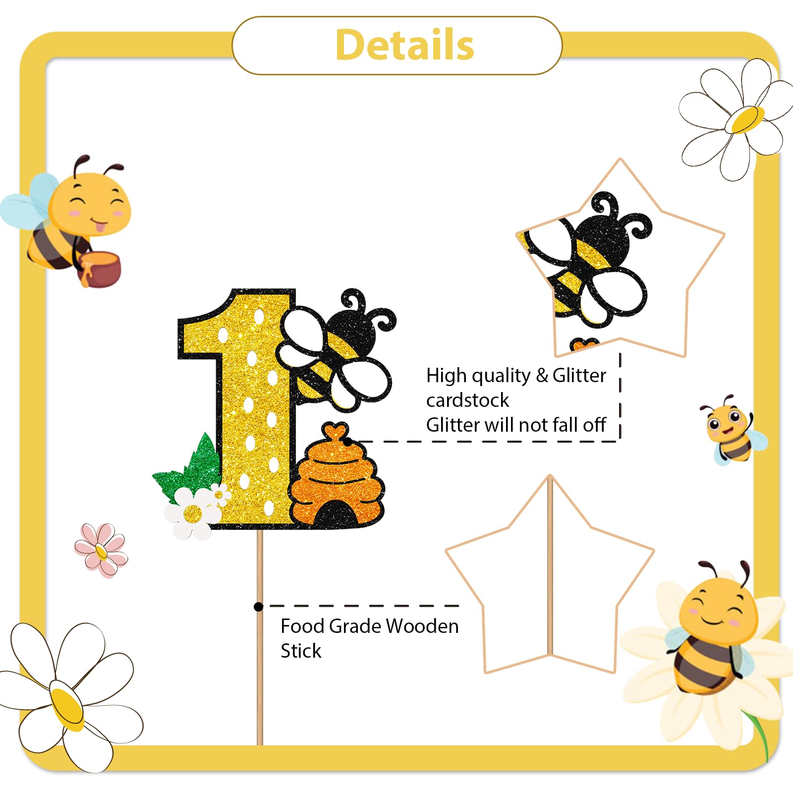 Bumble Bee Birthday Printables