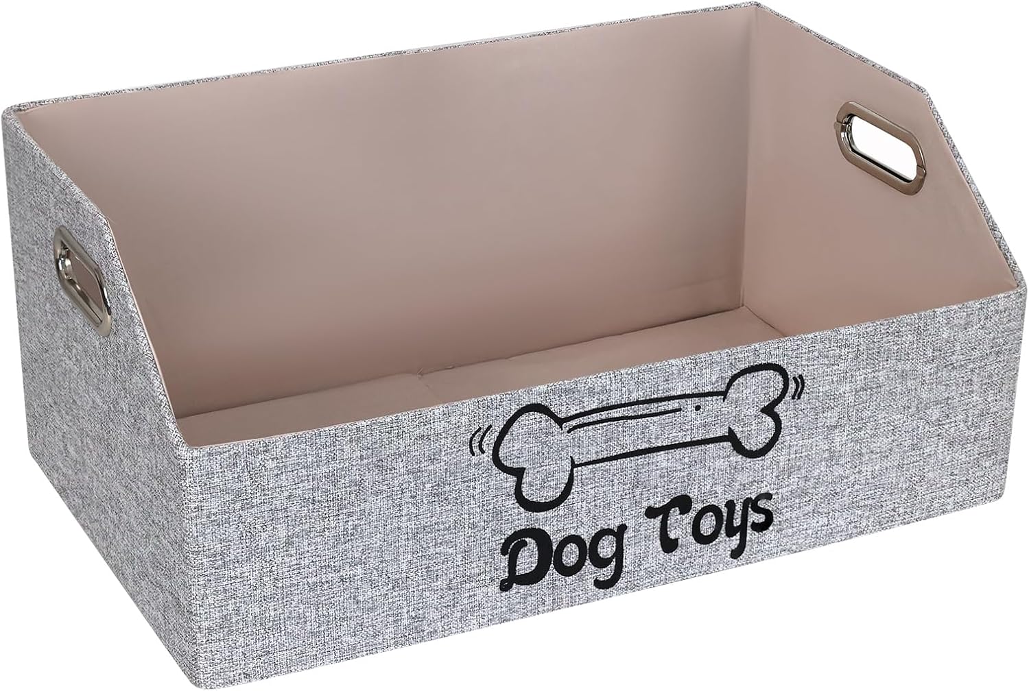 Amazon.com : ORGMASTER Dog Toy Basket, Puppy Toys Storage Organizer Box ...