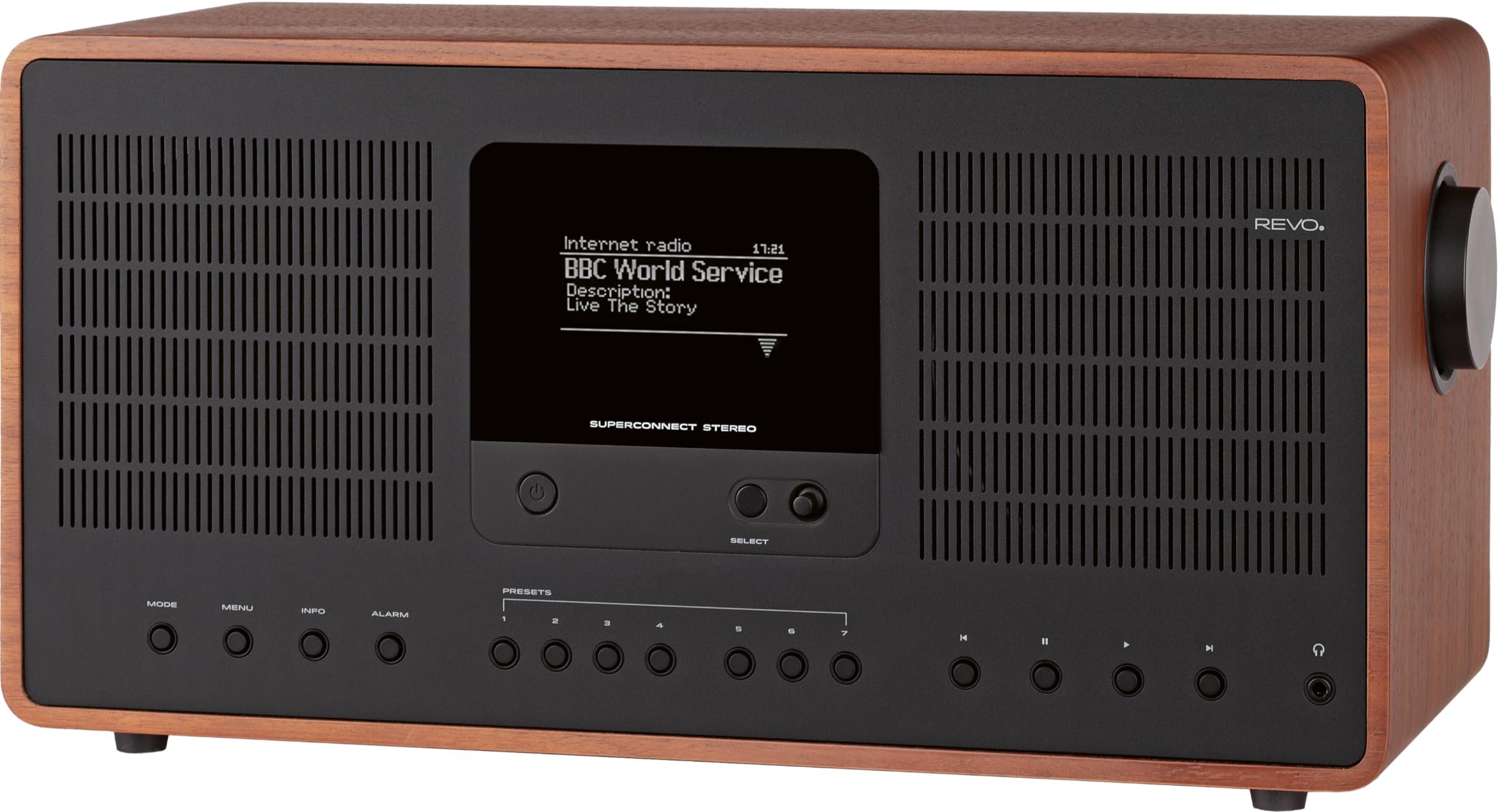 REVO SuperConnect Stereo Internet Radio/DAB+ Digital Radio (30 Watt ...