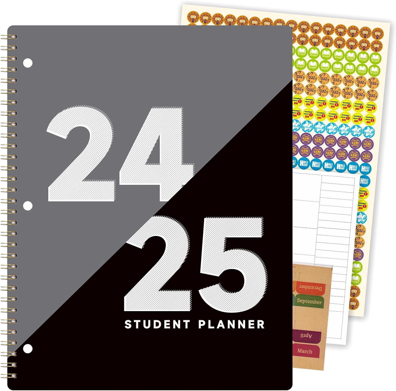 Amazon.com : Student Planner 2024-2025 - Academic Planner 2024-2025 ...