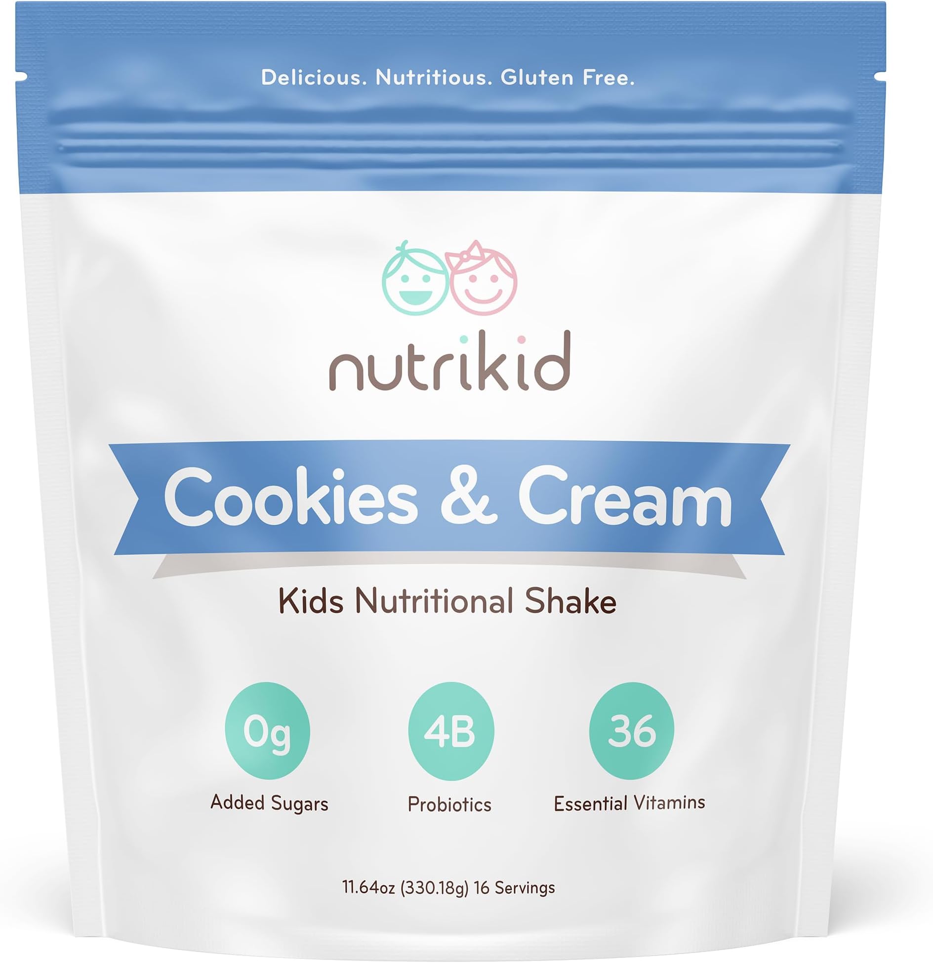 Amazon.com: Nurished Mighty Chocolate Milk - Kids Daily Protein Powder ...