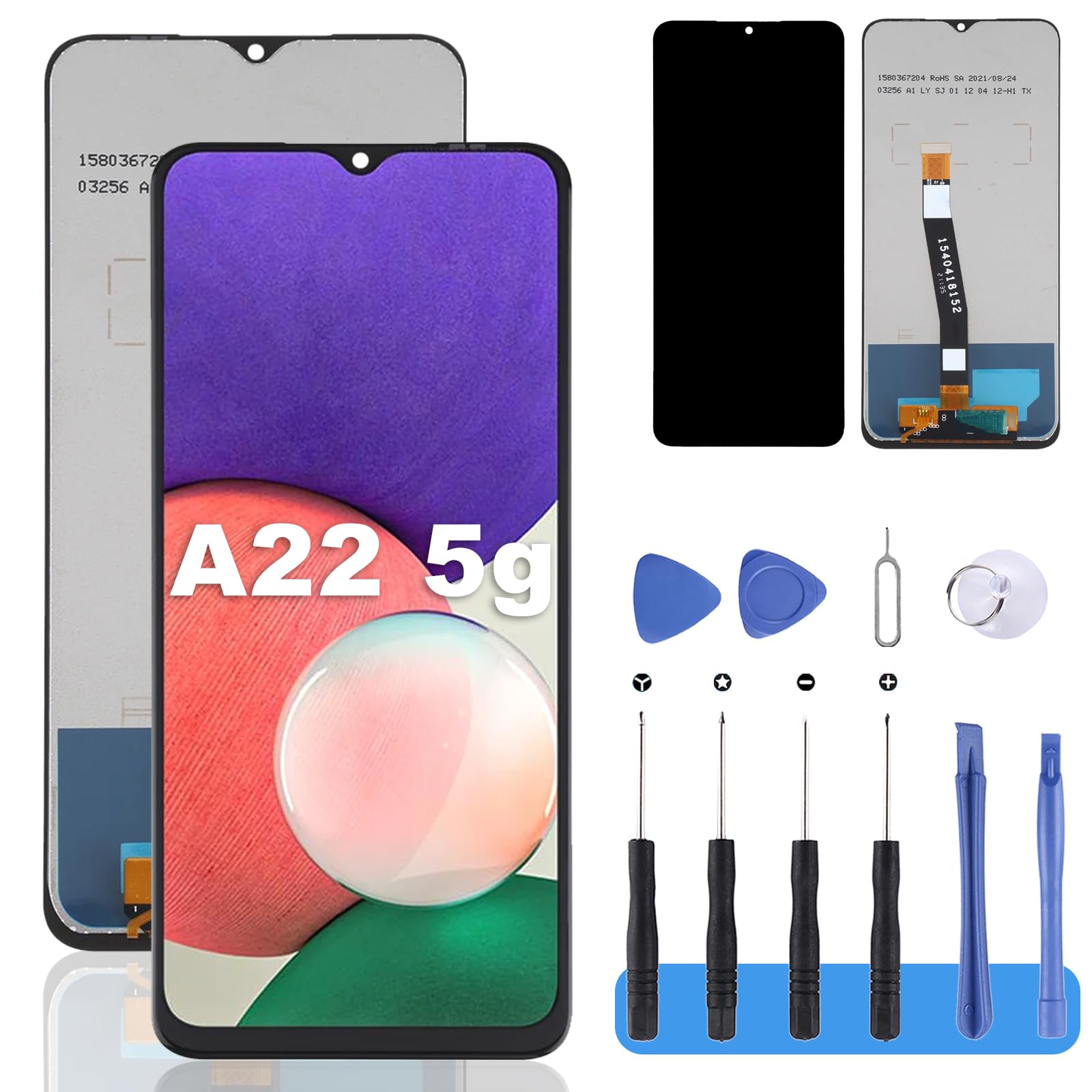 digi marker A22 Screen Replacement for Samsung Galaxy A22 5G,SM-A226B ...
