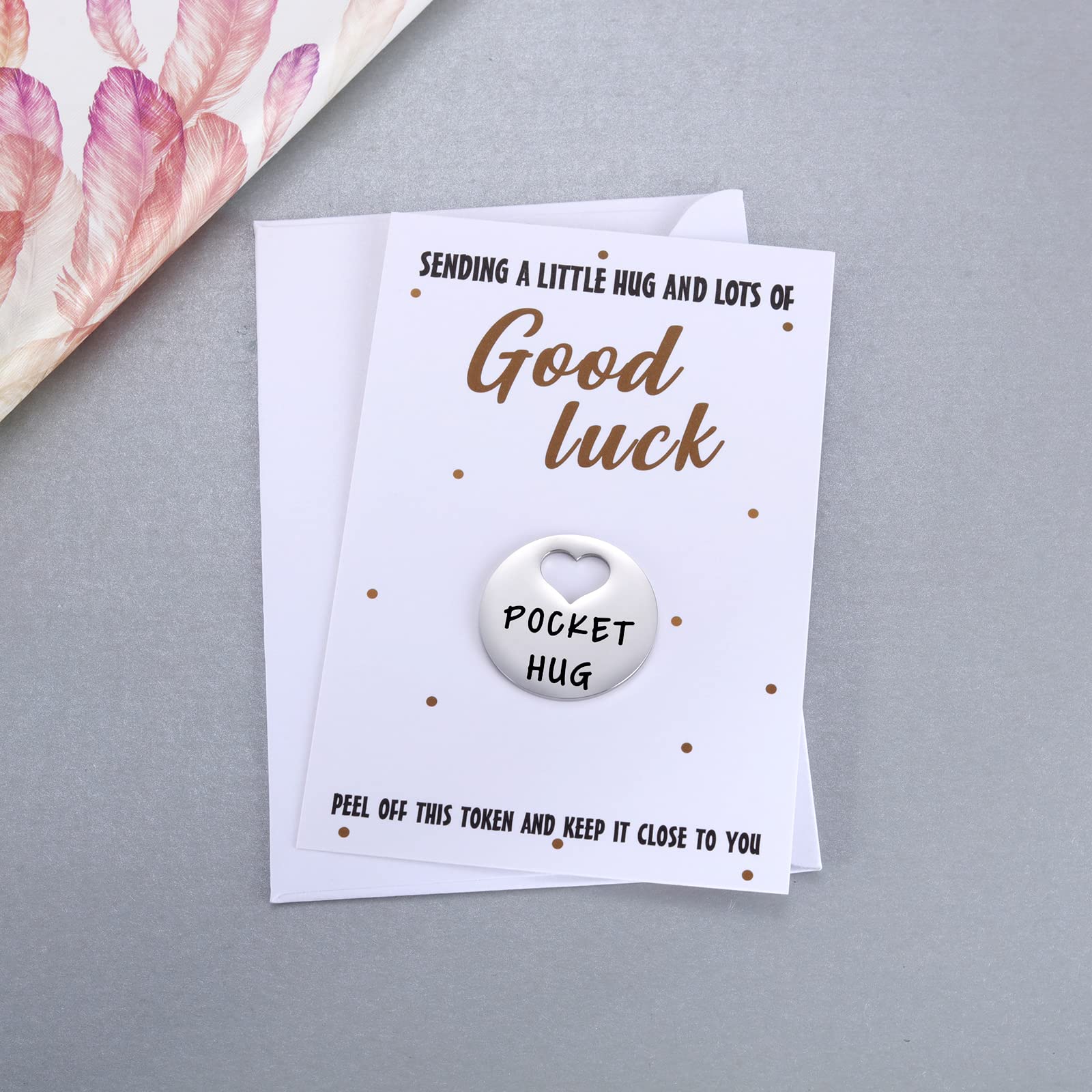 Snapklik.com : Sending You Good Luck Pocket Hug Token Little Keepsake ...